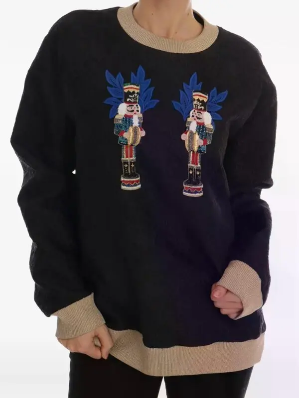 Dolce & Gabbana Appliqué Sweater