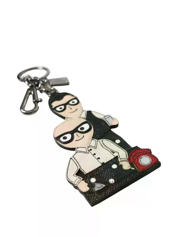 Dolce & Gabbana Dgfamily Logo-plaque Keychain