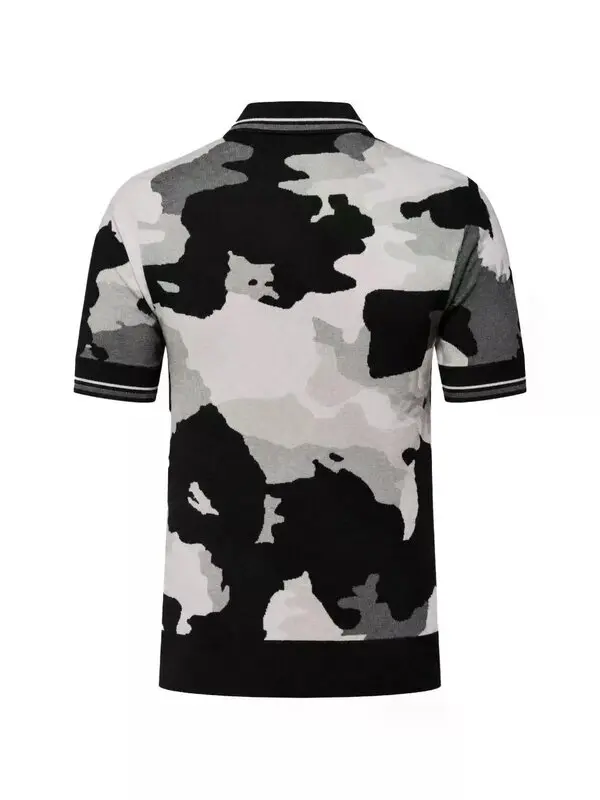 Dolce & Gabbana Camouflage-print Polo Shirt