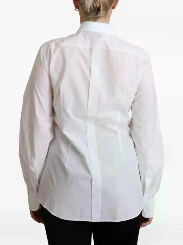 Dolce & Gabbana Long-sleeved Tuxedo Shirt
