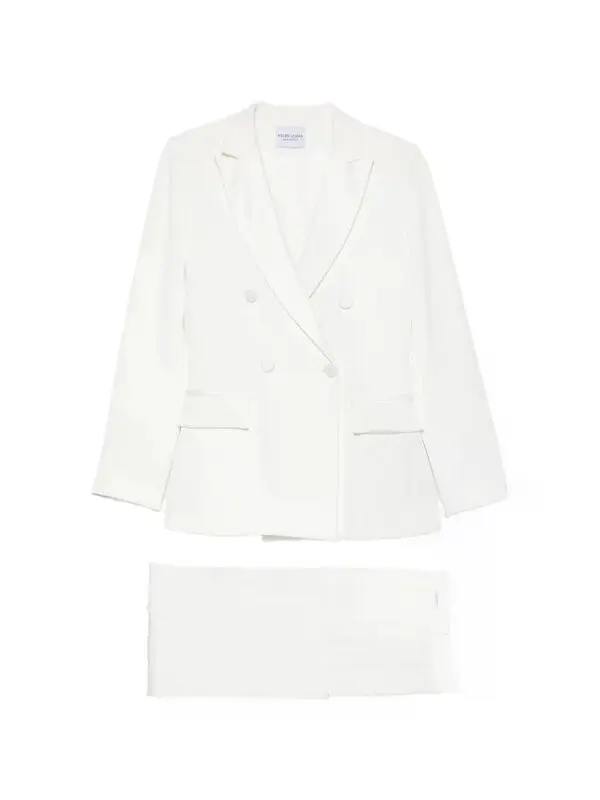 ALESSANDRO LEGORA Double-breasted Peak-lapel Suit