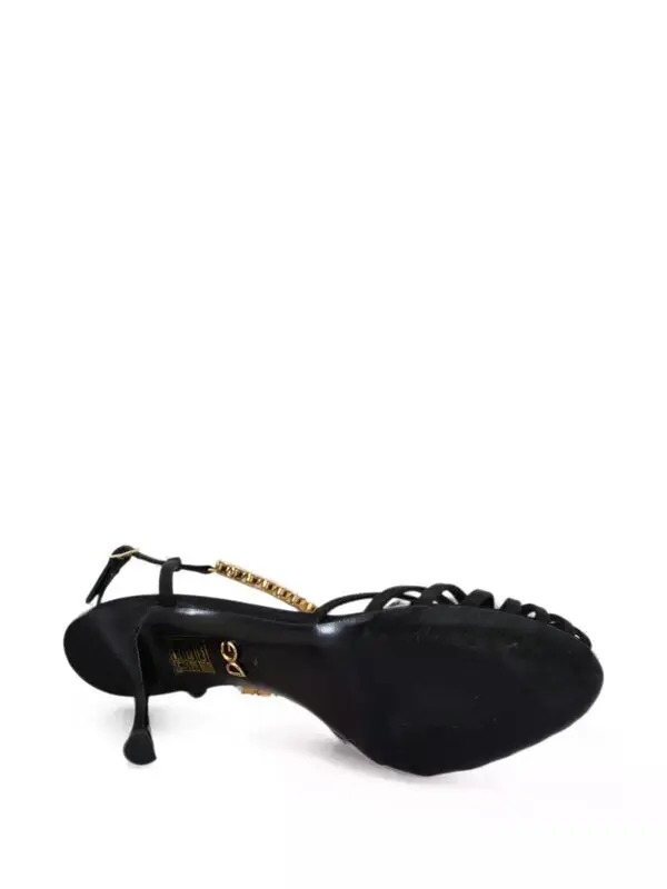 Dolce & Gabbana Crystal-embellished T-strap Sandals