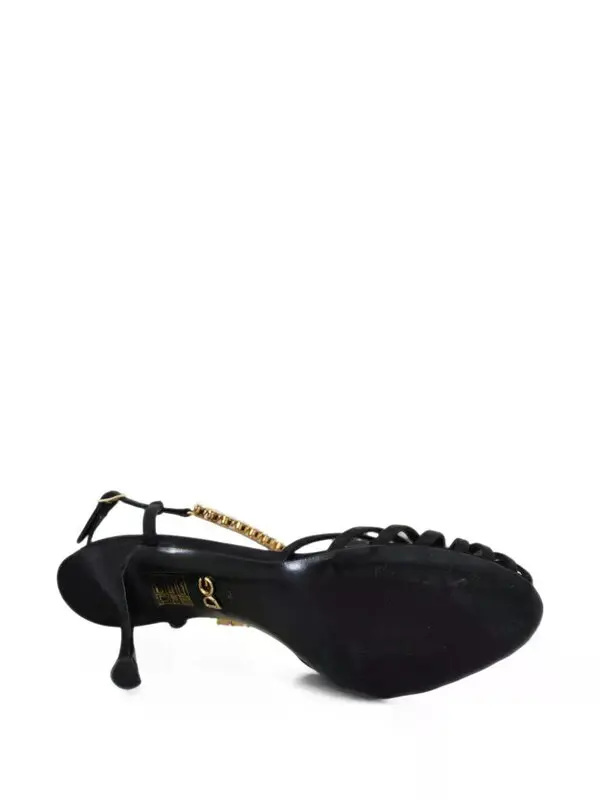 Dolce & Gabbana Embellished T-strap Sandals