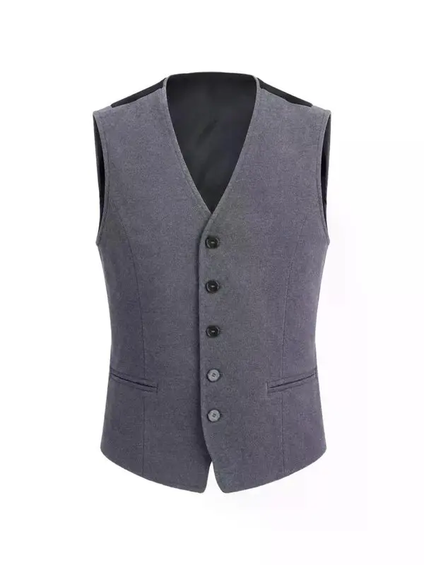 Costume National V-neck Button-up Waistcoat