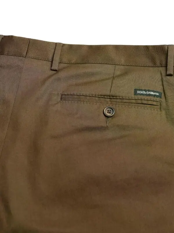 Dolce & Gabbana Stretch-cotton Bermuda Shorts