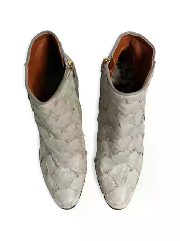 Dolce & Gabbana Leather Ankle Boots