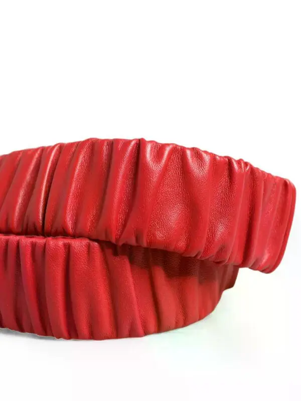 Dolce & Gabbana Heart-buckle Gathered Belt