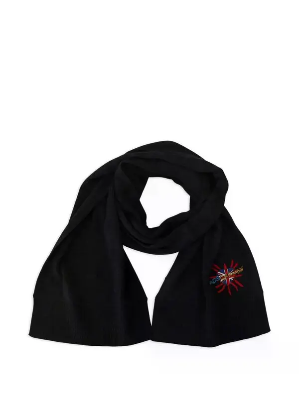 Dolce & Gabbana Sacred Heart Embroidered Scarf