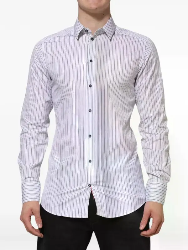 Dolce & Gabbana Striped Cotton Shirt