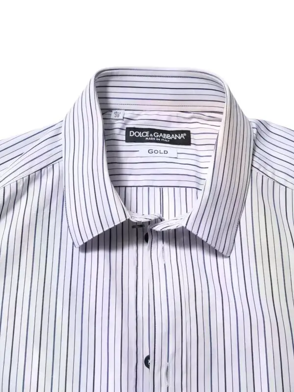 Dolce & Gabbana Striped Cotton Shirt