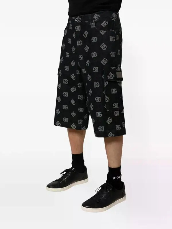 Dolce & Gabbana Logo-print Cargo Shorts