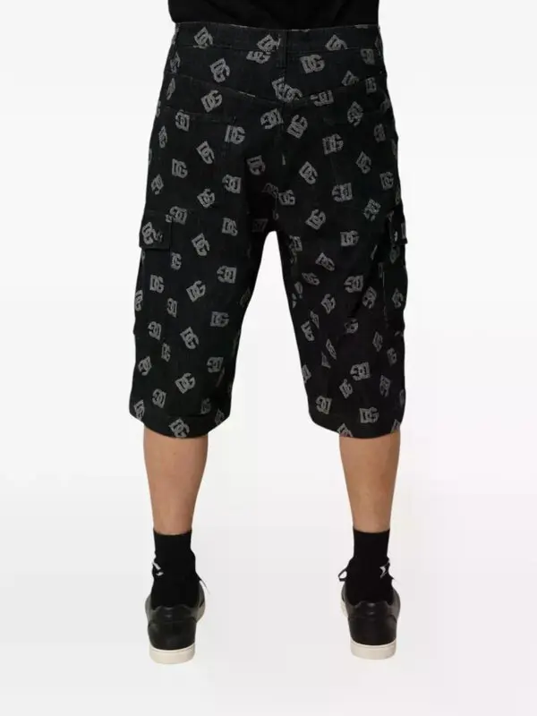 Dolce & Gabbana Logo-print Cargo Shorts
