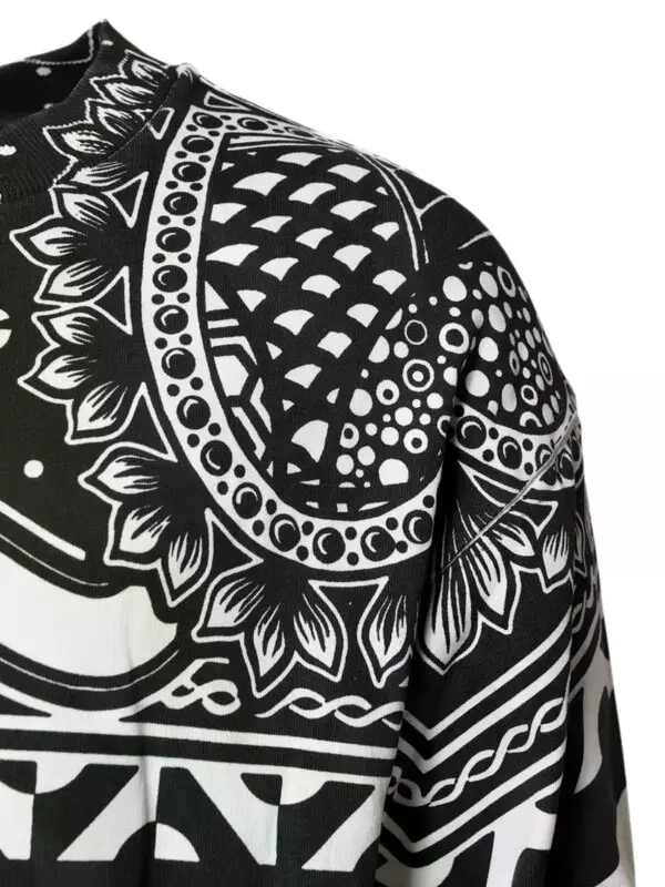 Dolce & Gabbana Bandana-print Cotton Sweatshirt