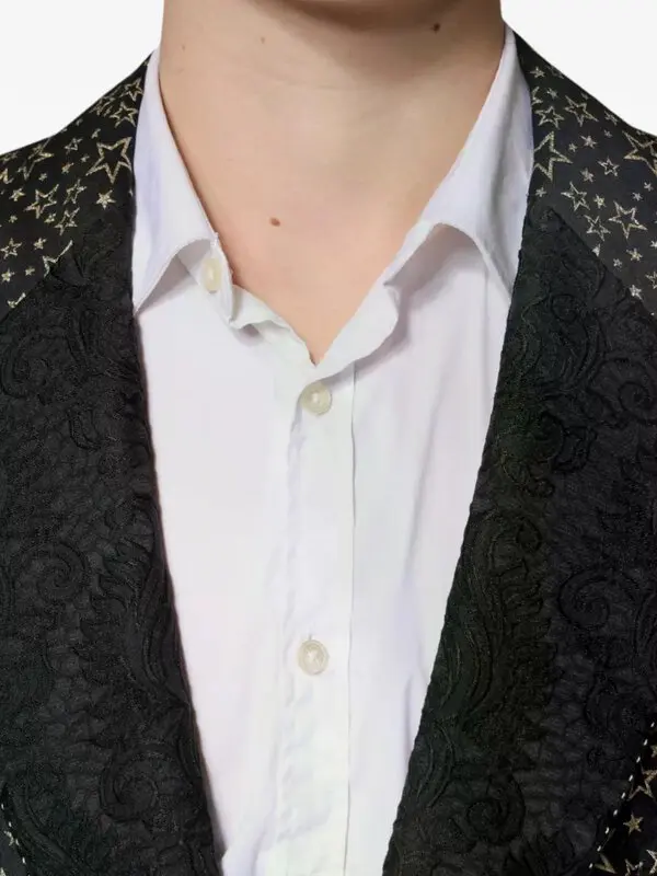 Dolce & Gabbana Sicilia Star-jacquard Suit - Black