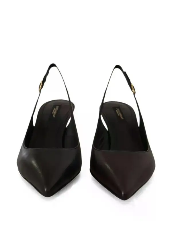 Dolce & Gabbana Pointed-toe Slingback Heeled Pumps