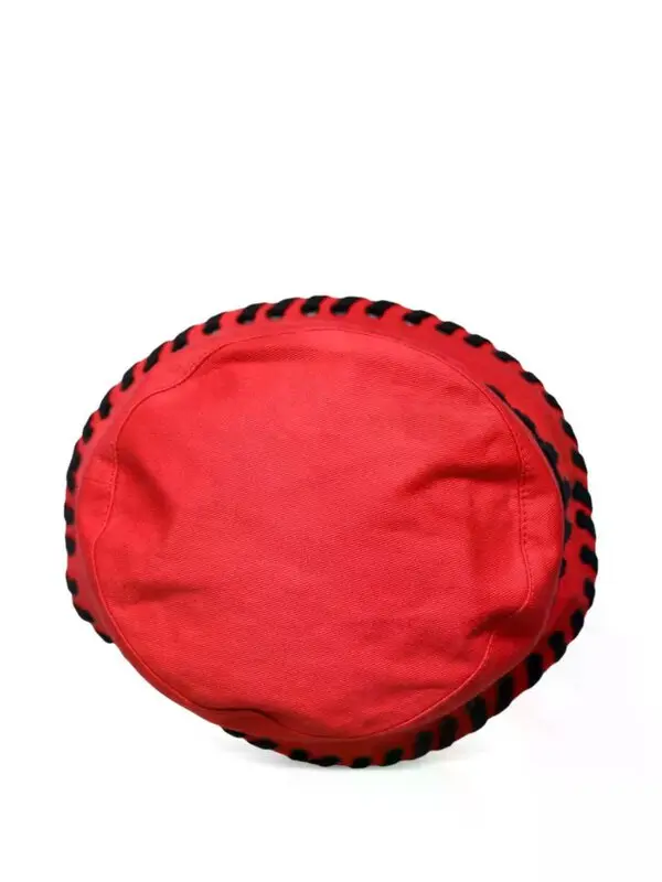 Dolce & Gabbana Twill Weave Lace-up Bucket Hat
