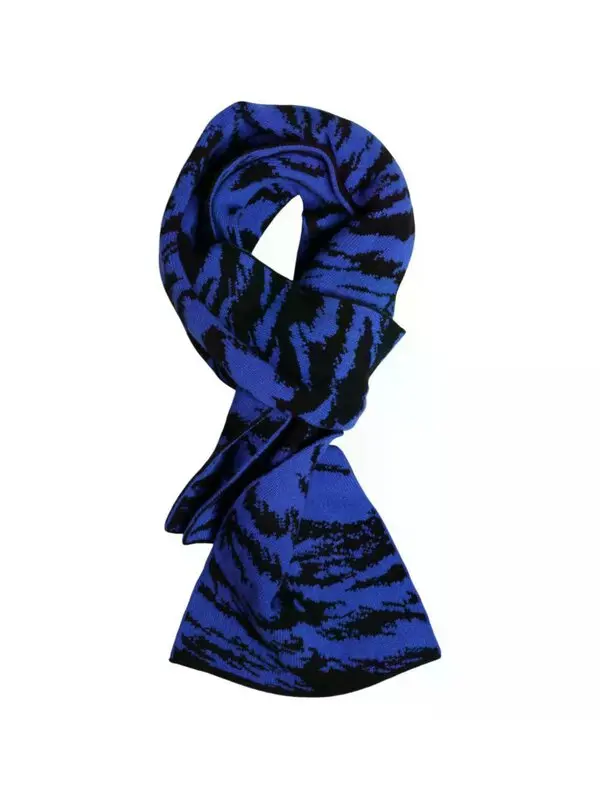 Dolce & Gabbana Logo-detail Scarf - Blue