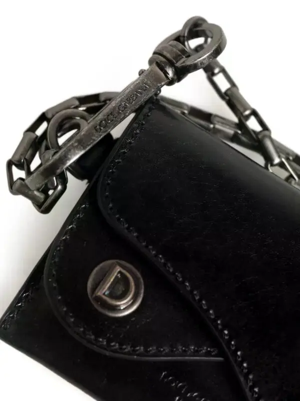 Dolce & Gabbana Dg Logo Chain-strap Wallet