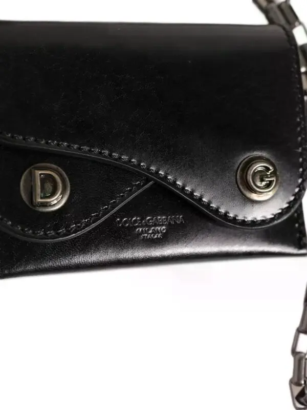 Dolce & Gabbana Dg Logo Chain-strap Wallet