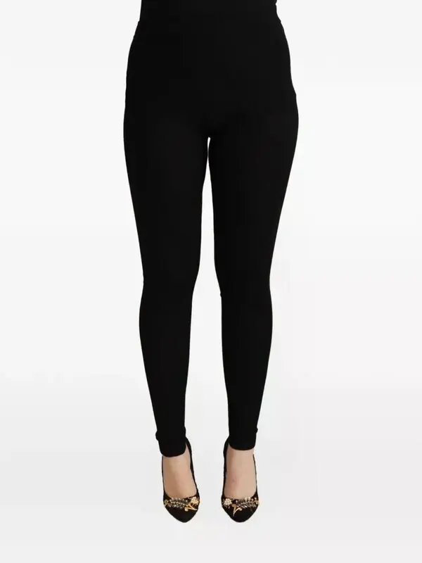 Dolce & Gabbana Ribbed-knit Leggings