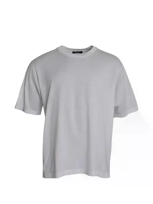Dolce & Gabbana Short-sleeve Crew-neck T-shirt - White