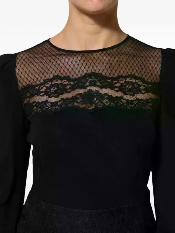 Dolce & Gabbana Floral-lace A-line Mini Dress