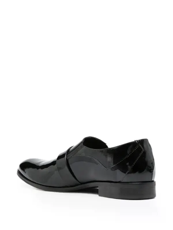 CARLO PIGNATELLI Patent-finish Slip-on Shoes