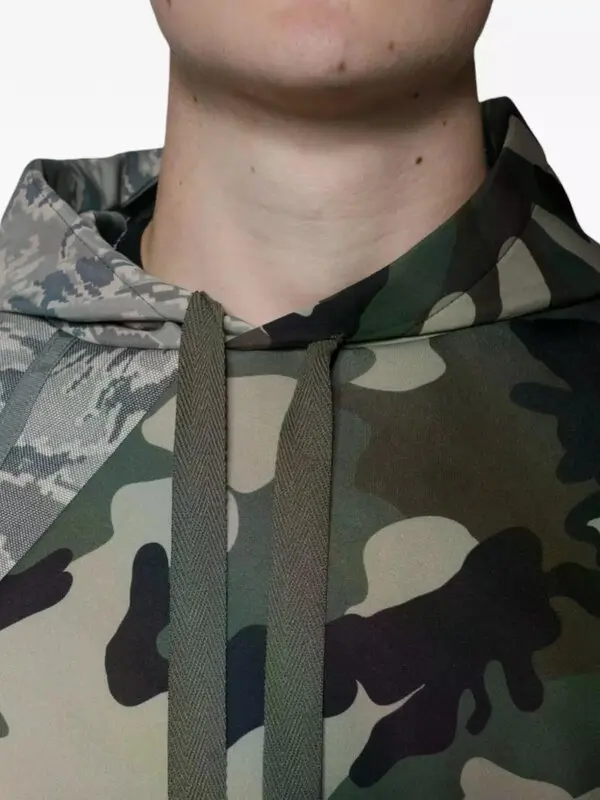 Dolce & Gabbana Camouflage-patchwork Hoodie
