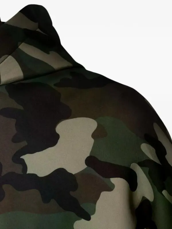 Dolce & Gabbana Camouflage-patchwork Hoodie