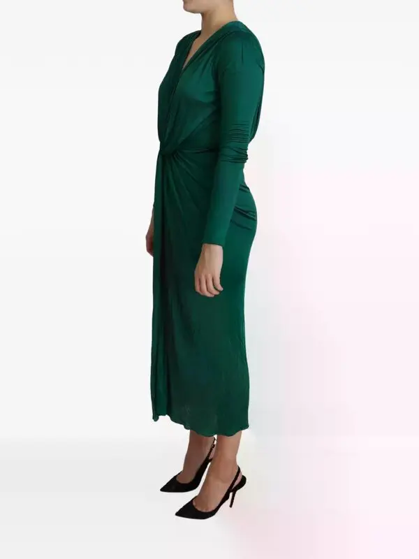 Dolce & Gabbana Long-sleeved Midi Dress