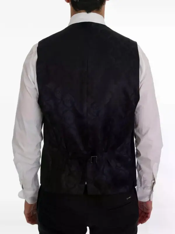Dolce & Gabbana Pinstripe Staff Vest