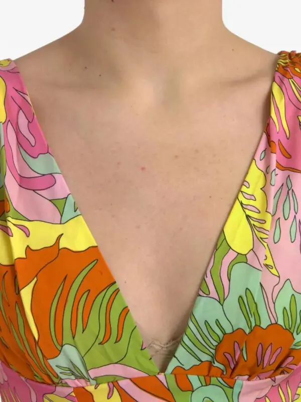 Dolce & Gabbana Floral-print Mini Dress