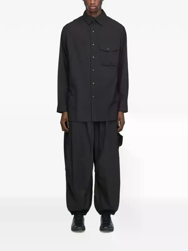 Y3 Side Stripe Wide-leg Track Pants