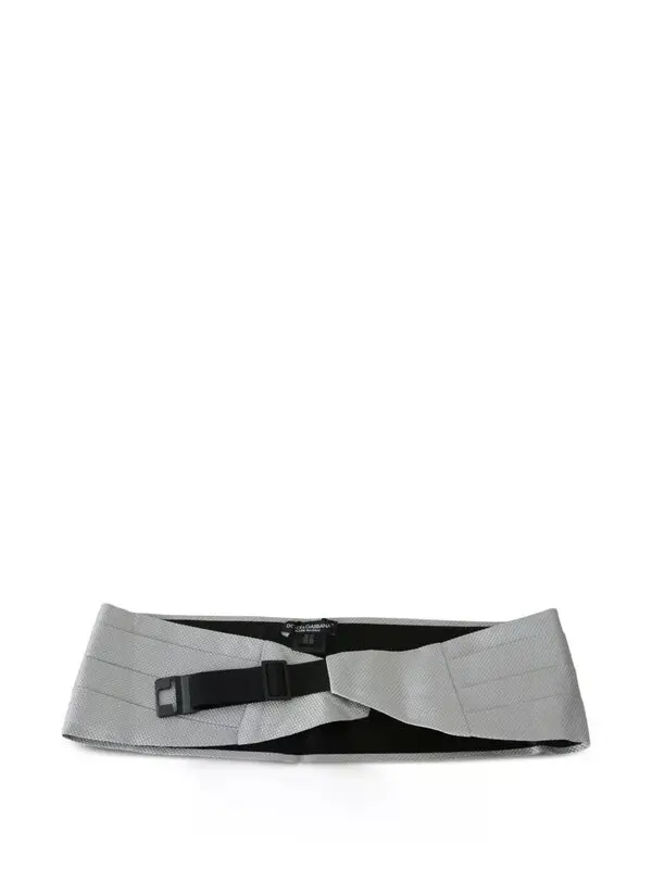 Dolce & Gabbana Textured Pleated Cummerbund