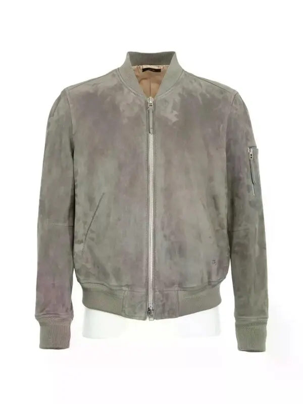 TOM FORD Suede Bomber Jacket