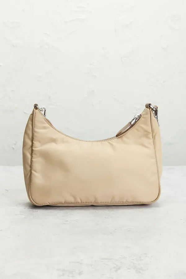 FWRD RENEW Prada Re-nylon Shoulder Bag - Cammeo