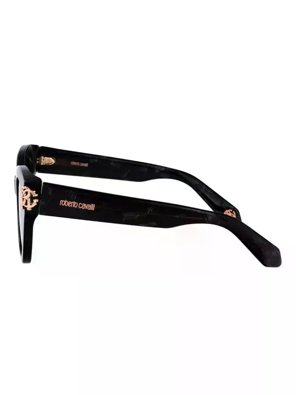 Roberto Cavalli Logo-plaque Cat-eye Sunglasses