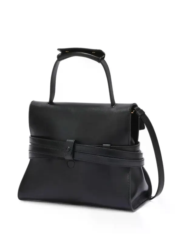 Moschino Sheepskin Shoulder Bag - Black