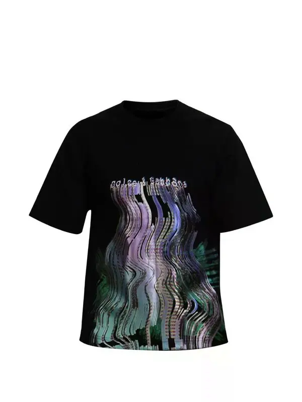 Dolce & Gabbana Logo-print Crew-neck T-shirt