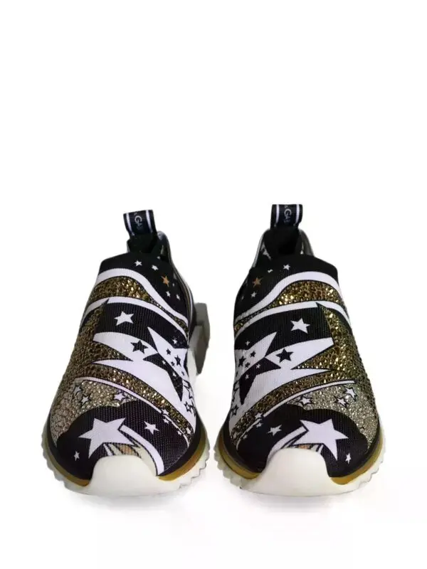 Dolce & Gabbana Sorrento Crystal-embellished Sneakers