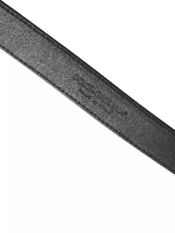 Dolce & Gabbana Glitter-effect Buckle Belt