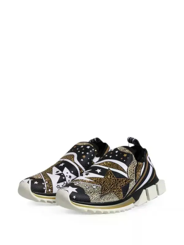 Dolce & Gabbana Sorrento Star-print Sneakers
