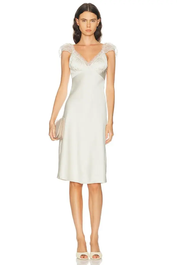 Lpa Audri Dress - Ivory