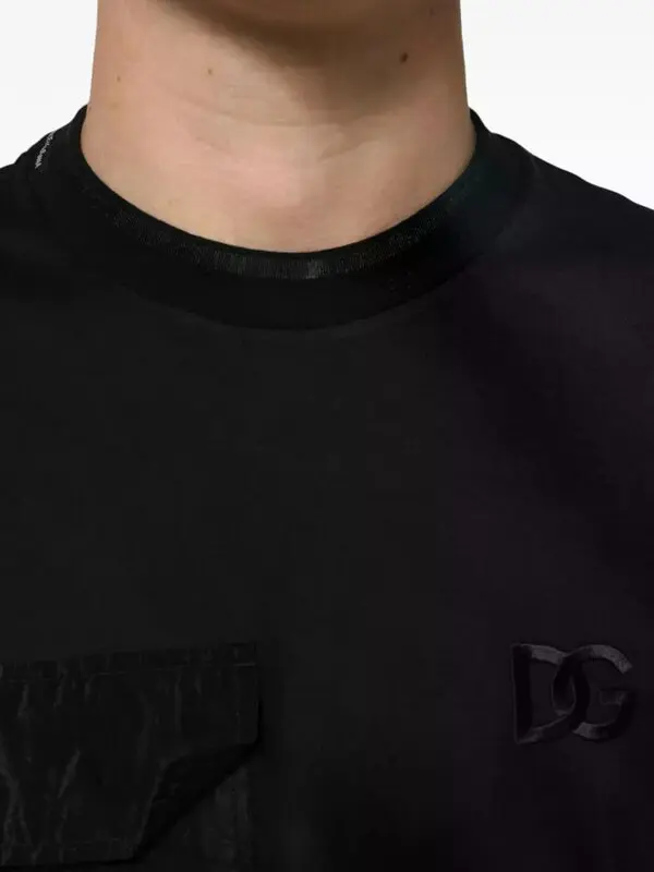 Dolce & Gabbana Dg Logo Pocket T-shirt