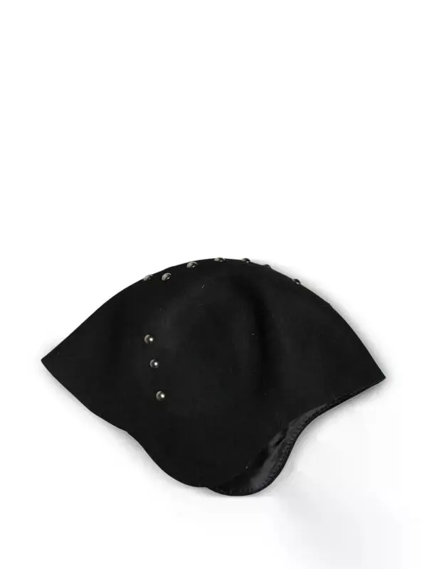 Dolce & Gabbana Brooch-embellished Wool Cloche Hat