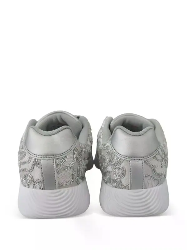 PLEIN SPORT Floral-embroidered Sneakers