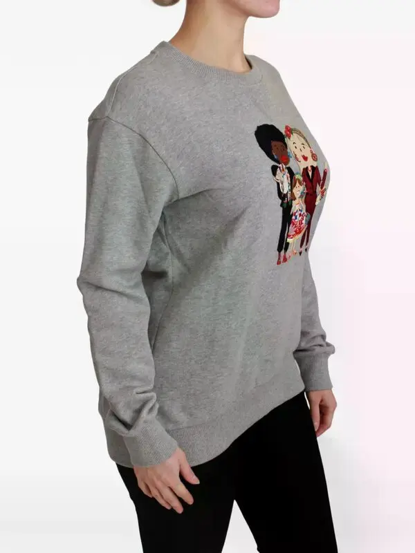 Dolce & Gabbana Dg Family Embroidered Sweatshirt