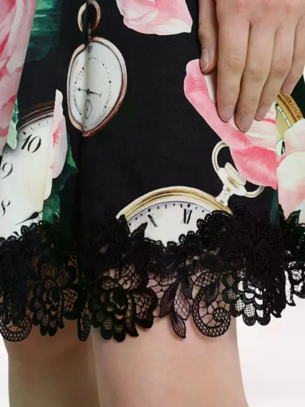 Dolce & Gabbana Floral Print Midi Dress