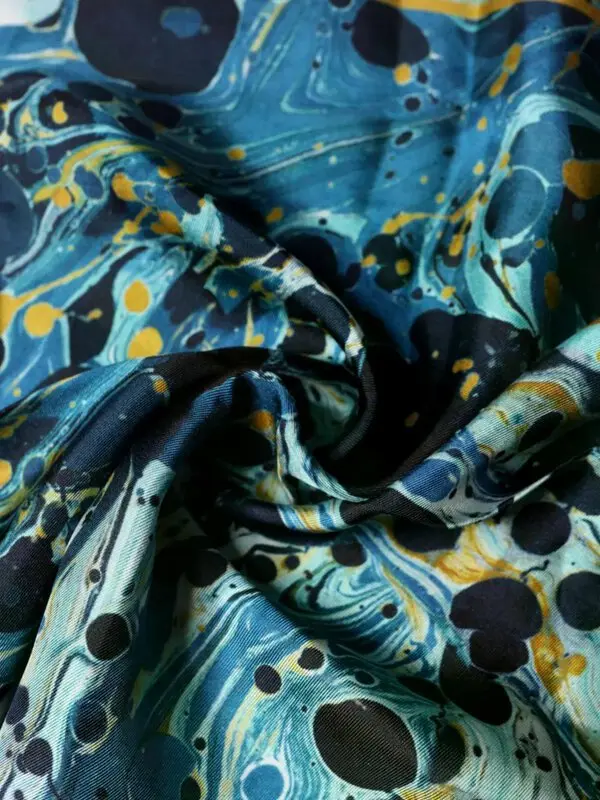Dolce & Gabbana Marble-print Square Scarf