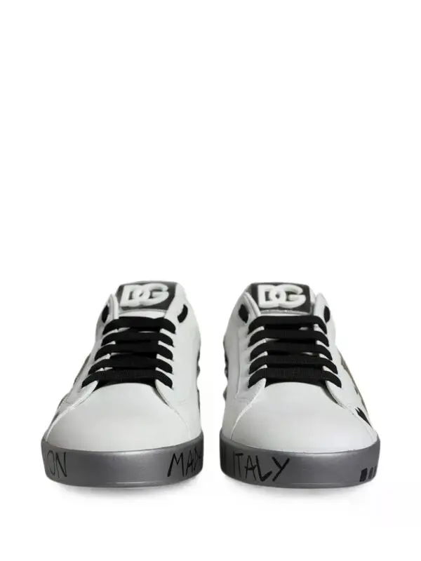 Dolce & Gabbana Portofino Crystal-embellished Sneakers